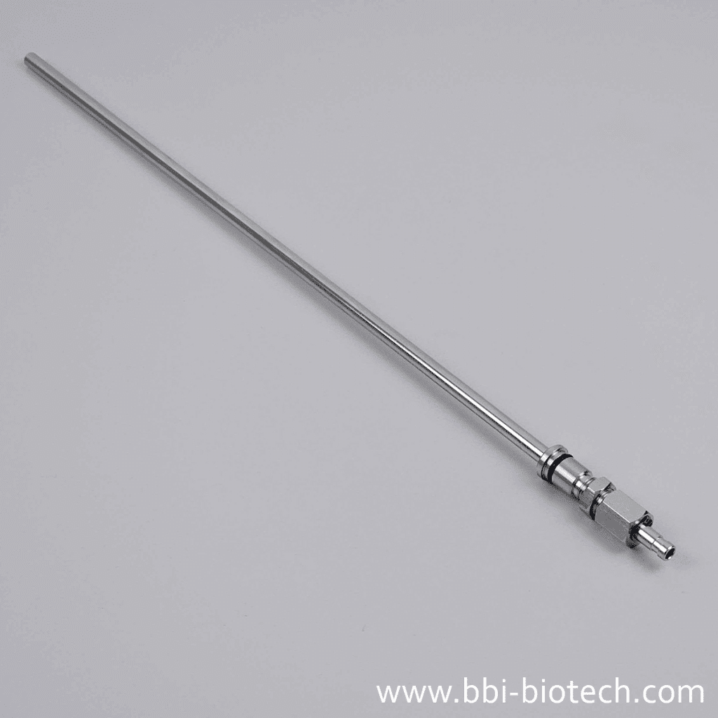 5 L dip tube for harvesting, height-adjustable, ID = 4 mm, without ...