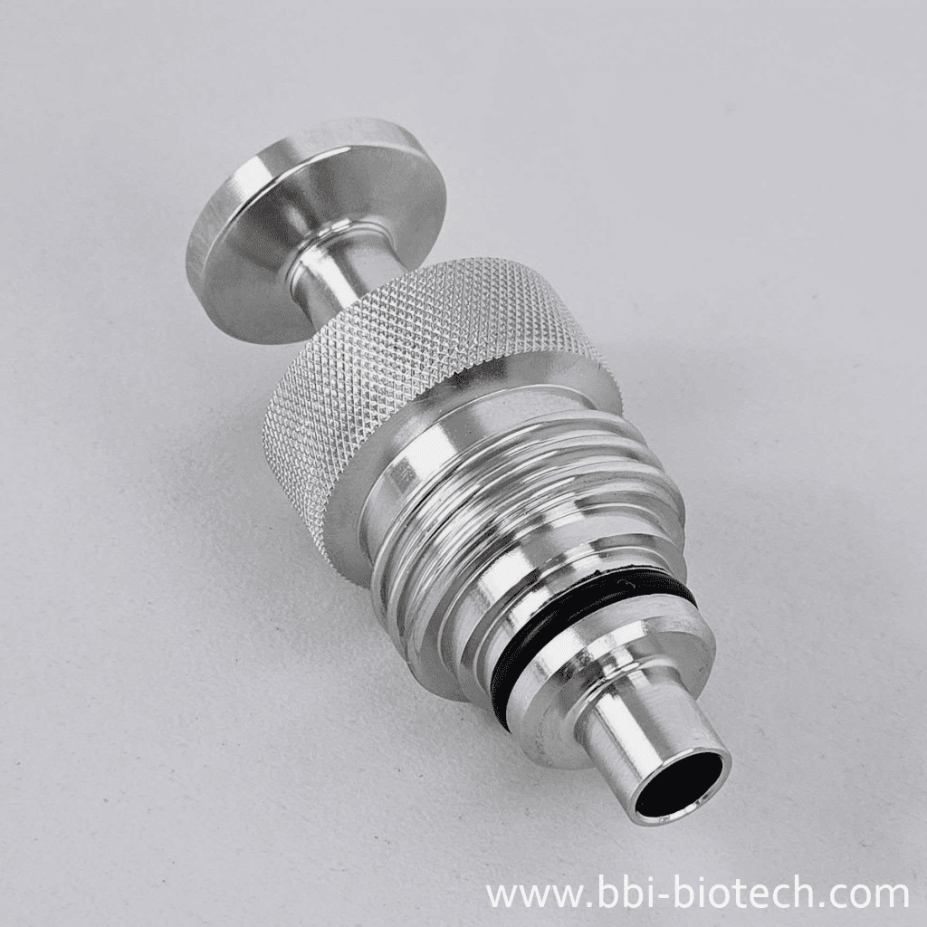 Tri-clamp adaptor bypass for lid – Bioreactors | Fermentors | Sampling ...