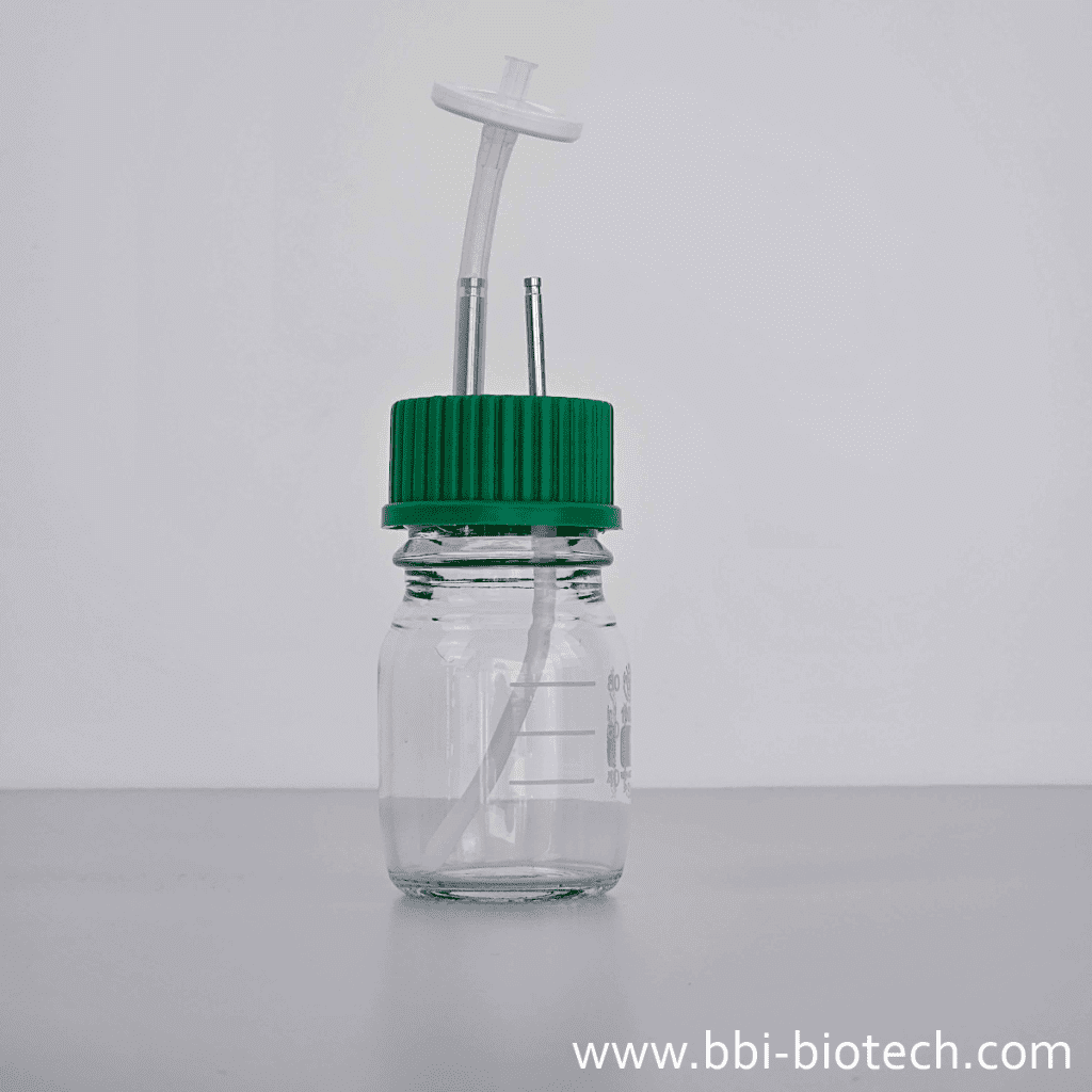 Reservoir bottle 100 ml with 2 hose nozzles 4 x 1 mm – Bioreactors ...
