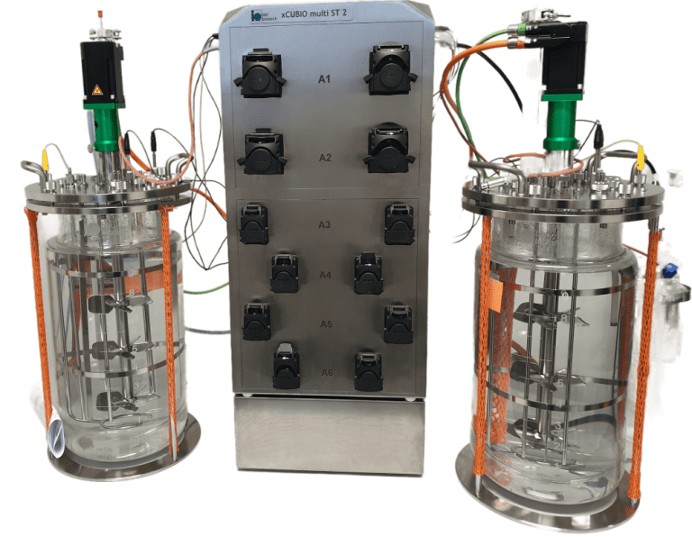 xCUBIO multi – bioreactor with up to 12 parallel vessels – Bioreactors ...