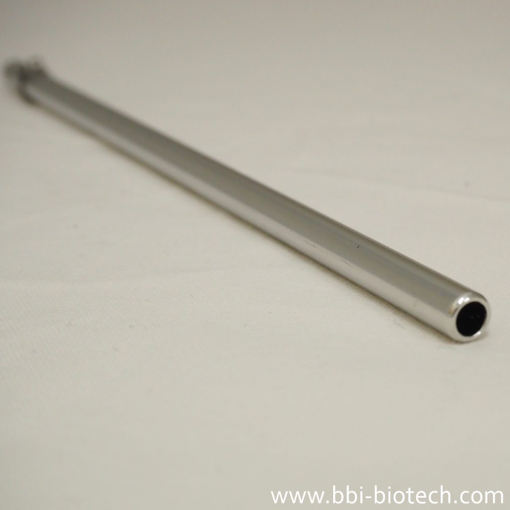 0.5 L dip tube for harvesting, height-adjustable, ID = 4 mm, without ...