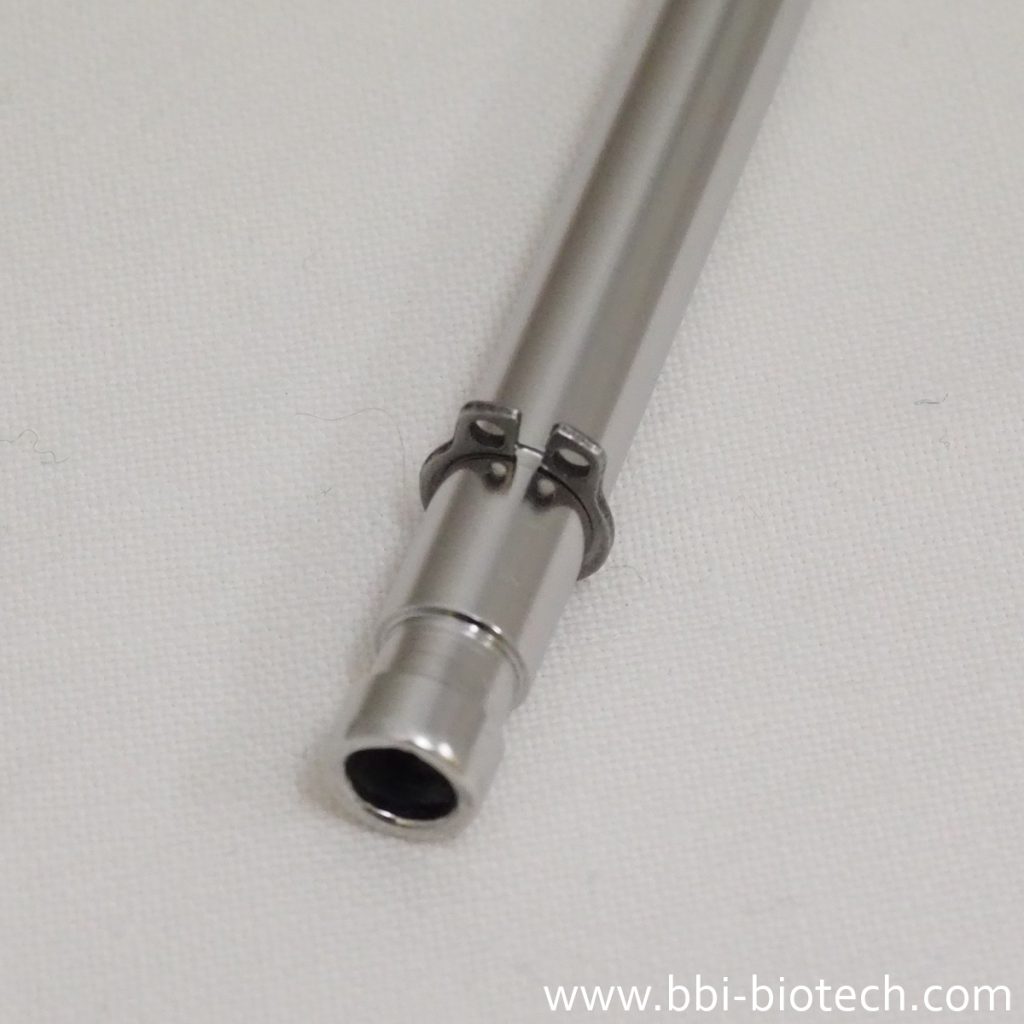 0.5 L dip tube for harvesting, height-adjustable, ID = 4 mm, without ...