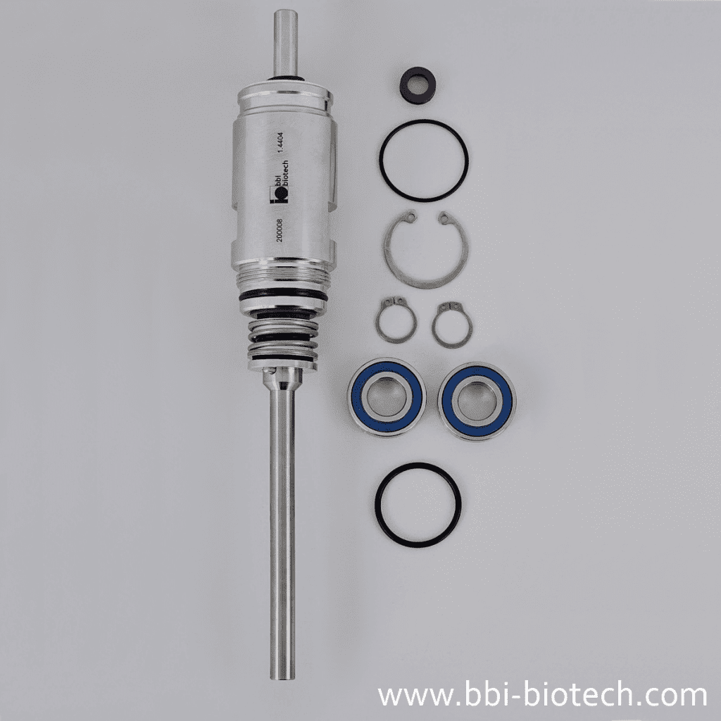 Wear parts for stirrer shafts up to 10 L (without mechanical seal ...