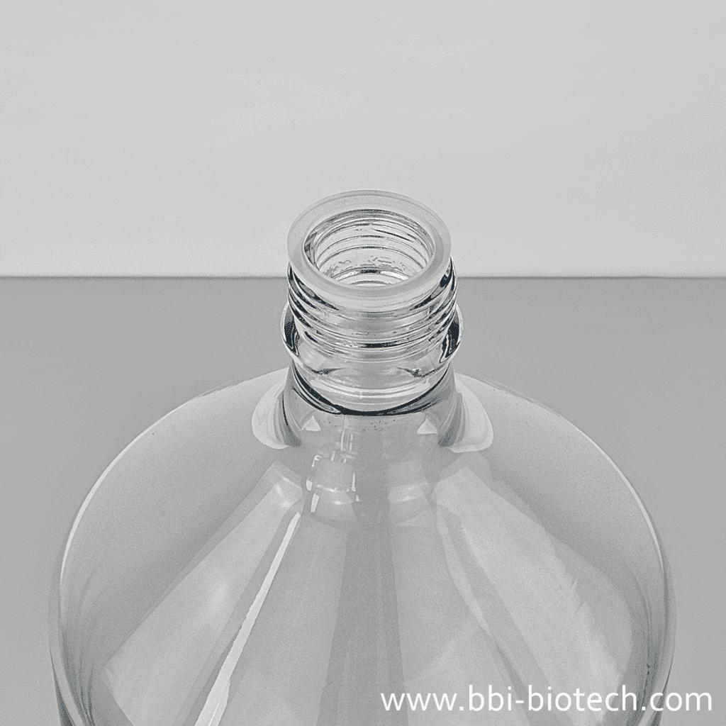 5 l laboratory bottle GL 45 with gasket and screw cap with hole ...