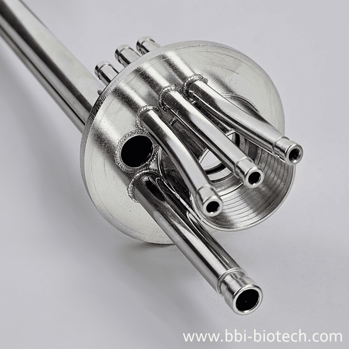 Kopfstück 1-1-1-4 für 1 L Vorratsflasche GL 45 (1 x Pg 13,5, 1 x ...