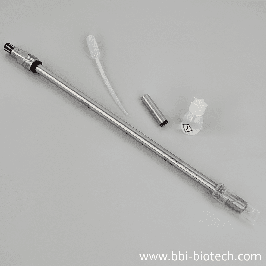 Hamilton pO2 probe classic for 5 L vessel – OxyFerm FDA 325 (325 mm with VP head) – Bioreactors ...