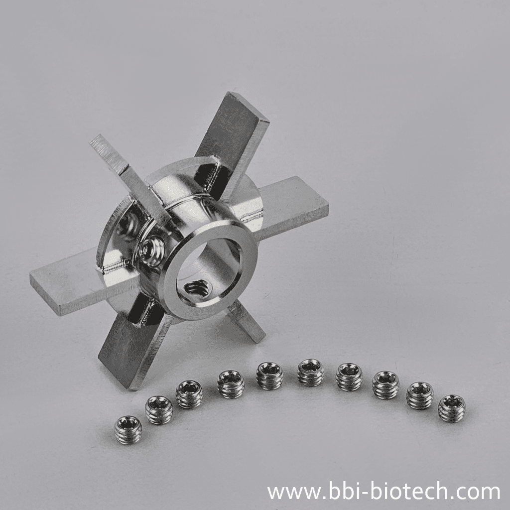 Grub screw for Rushton stirrer for mounting on the stirrer shaft ...