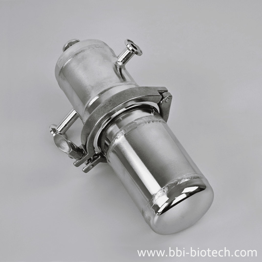 Exhaust air filter housing 5″ with condensate drain – Bioreactors ...